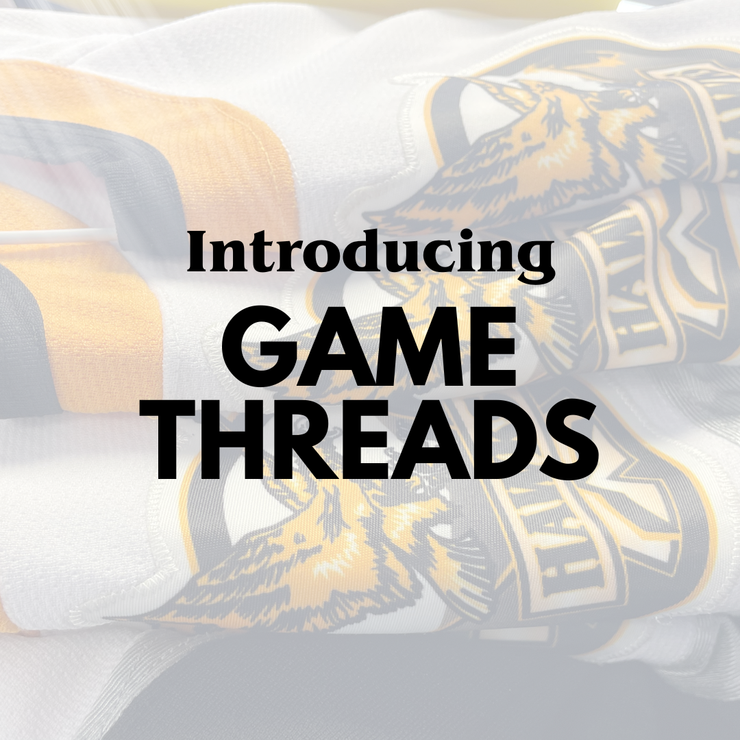 Introducing Game Threads – Hawks Athletic Club